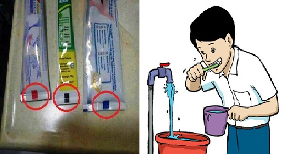 Tahukah Anda !!! Ada Perbedaan Warna simbol Pada Pasta Gigi ( Odol ...