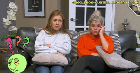Gogglebox Quotes : Series 14 Episode 1 - Abbie & Georgia...