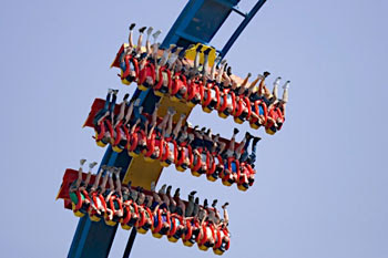 Griffon coaster at Busch Gardens Europe!