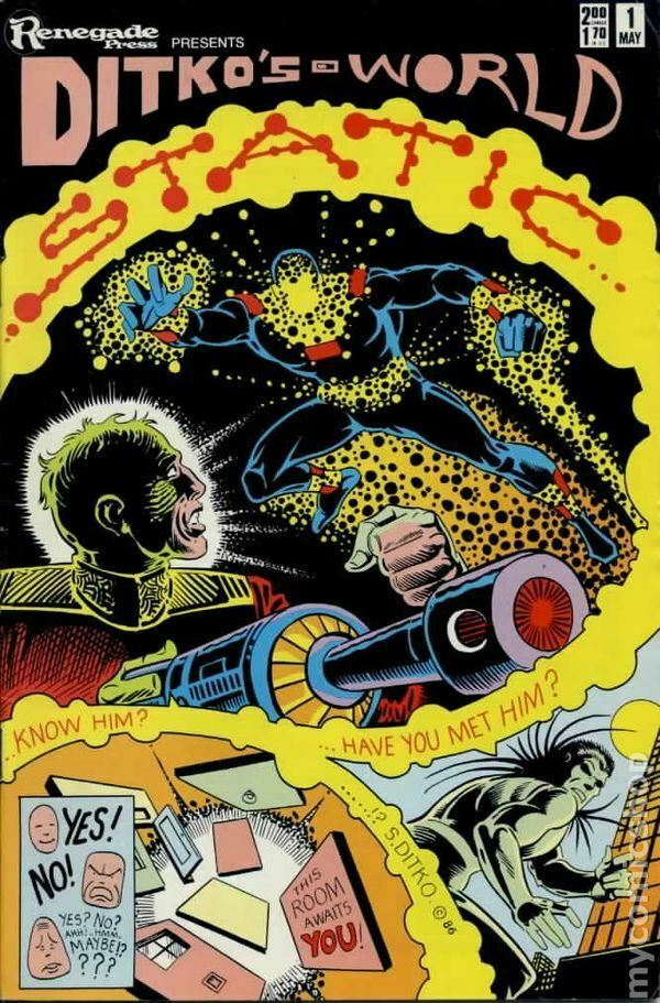 Cap'n's Comics: Static by Steve Ditko