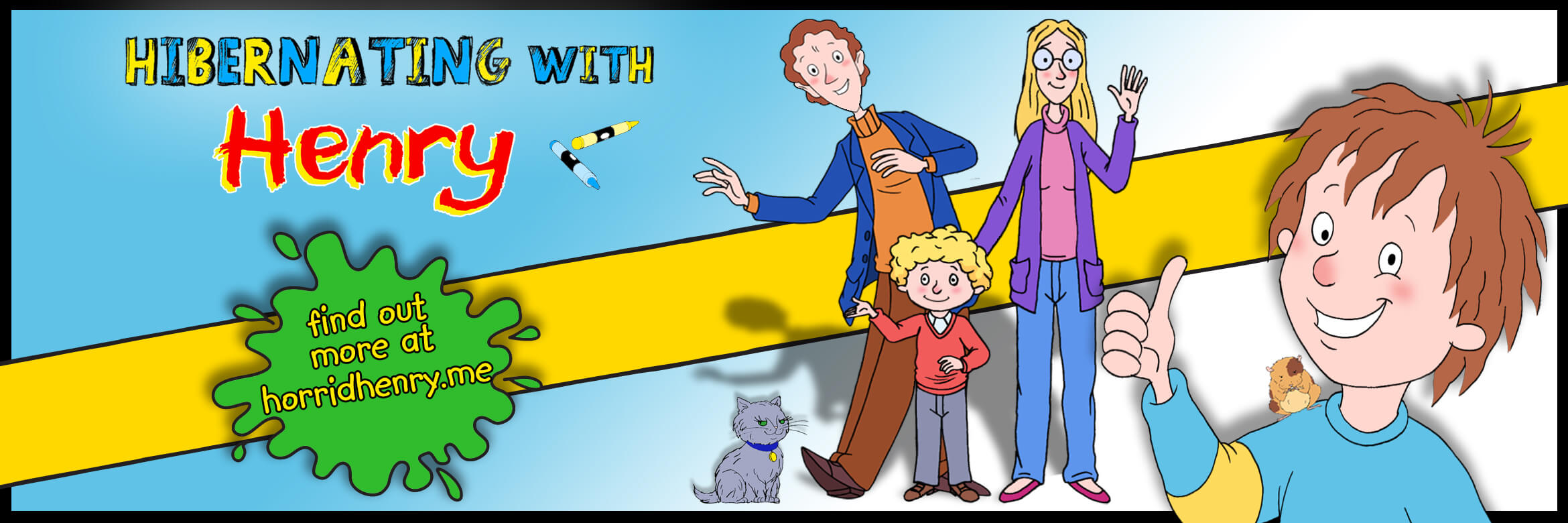 NickALive!: Horrid Henry Launches Month-Long Story a Day Initiative for ...