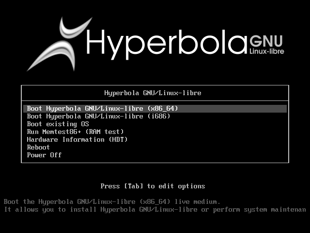 Yeni Bir Özgür GNU/Linux Dağıtımı - Hyperbola
