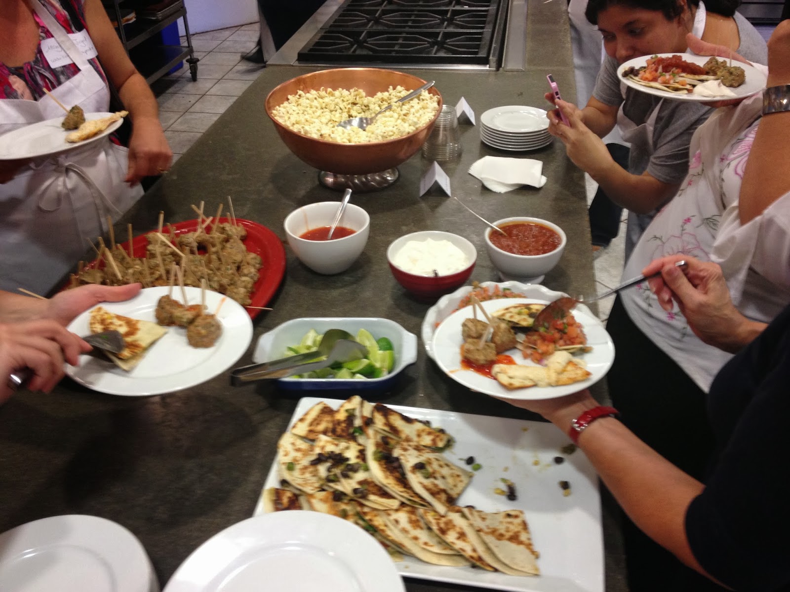 Chicago Food Bloggers Cooking Class at The Chopping Block | The Ghost Guest