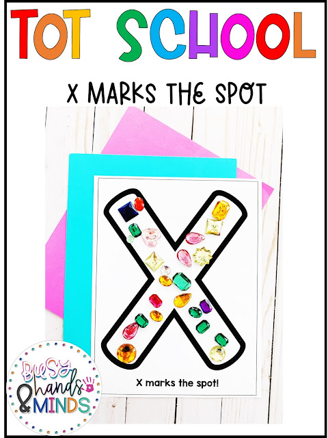 Tot School Letter X | Busy Hands and Minds