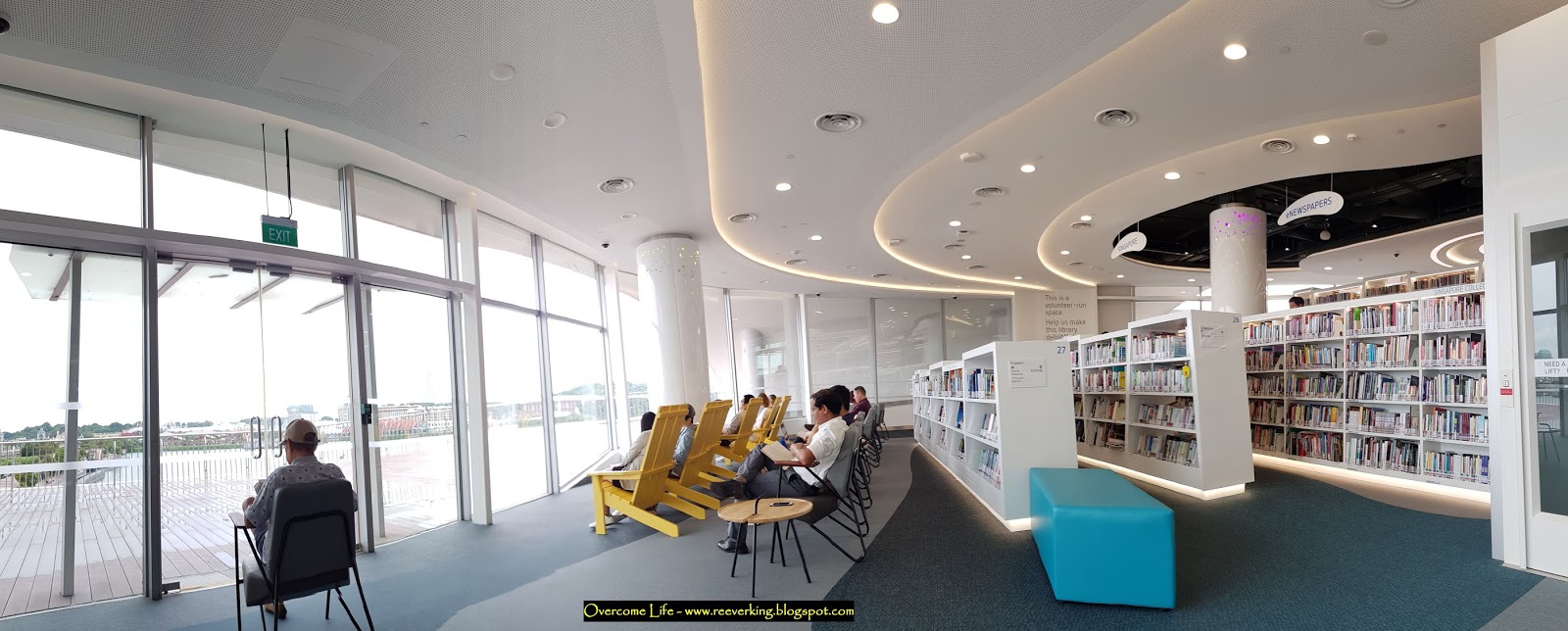 Overcome life: Library@harbourfront at VivoCity - Singapore