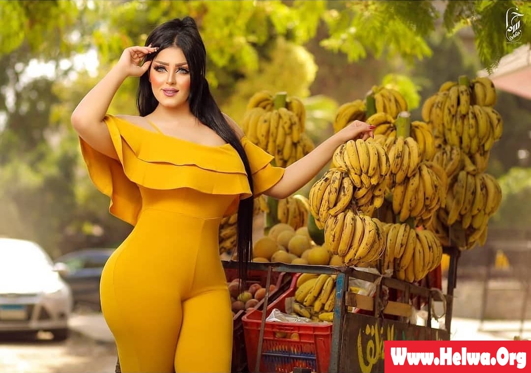بـ الموز سلمى الشيمي بإطلالة مثيرة وجذابة في أحدث جلسة تصوير