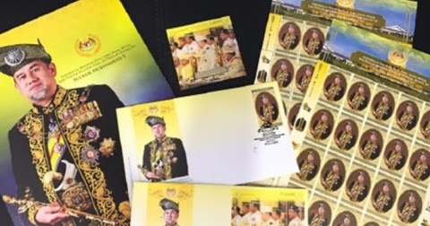 Setem Khas Agong Ke-15 Bakal Dikeluarkan Pos Malaysia | AsRaFF RuSLaN