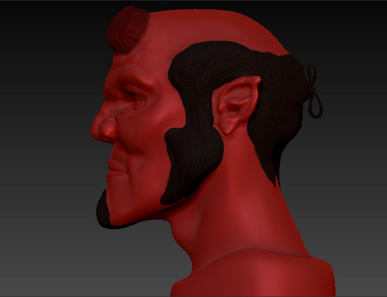 Graphyx Medley: Hellboy Head Sculpt