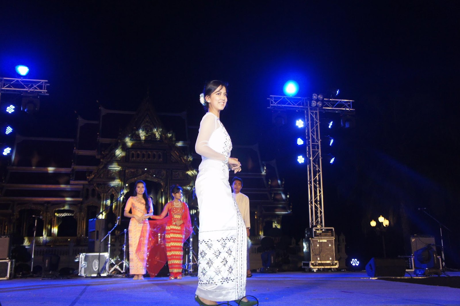 Chit Ko Ko Oo is at AU International Night 2016 - Chit Ko Ko Oo