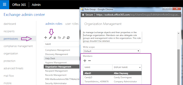 How to add user into Organization Management role group via PowerShell ...