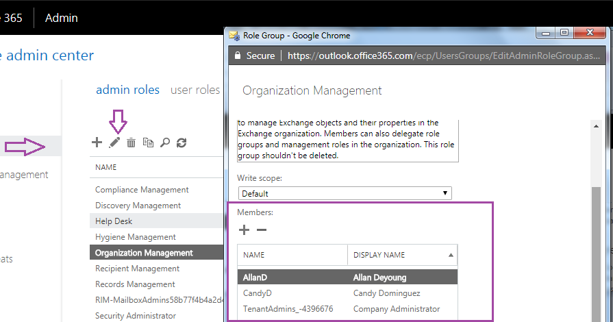 How to add user into Organization Management role group via PowerShell ...