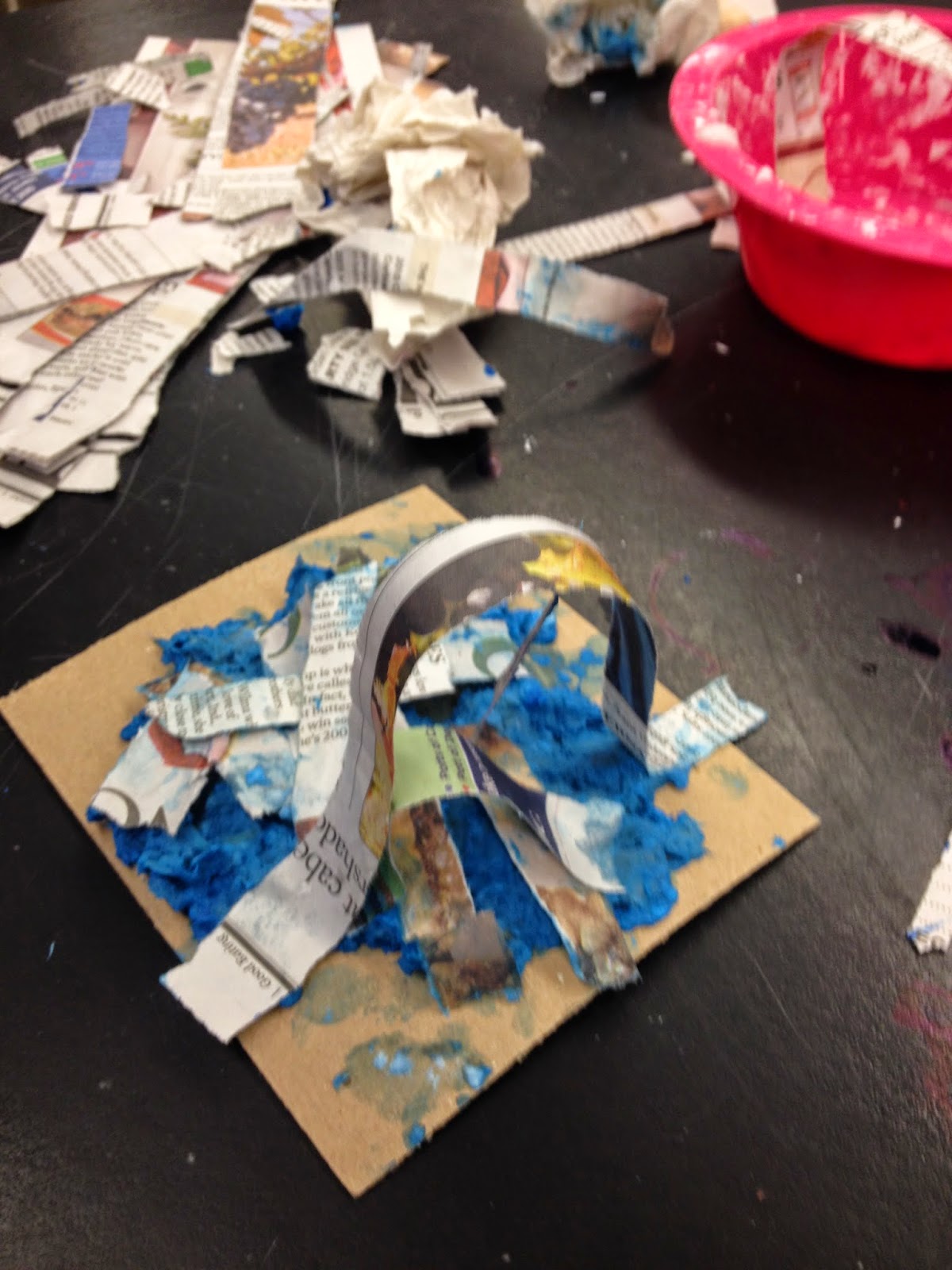 Paper Pulp Sculptures