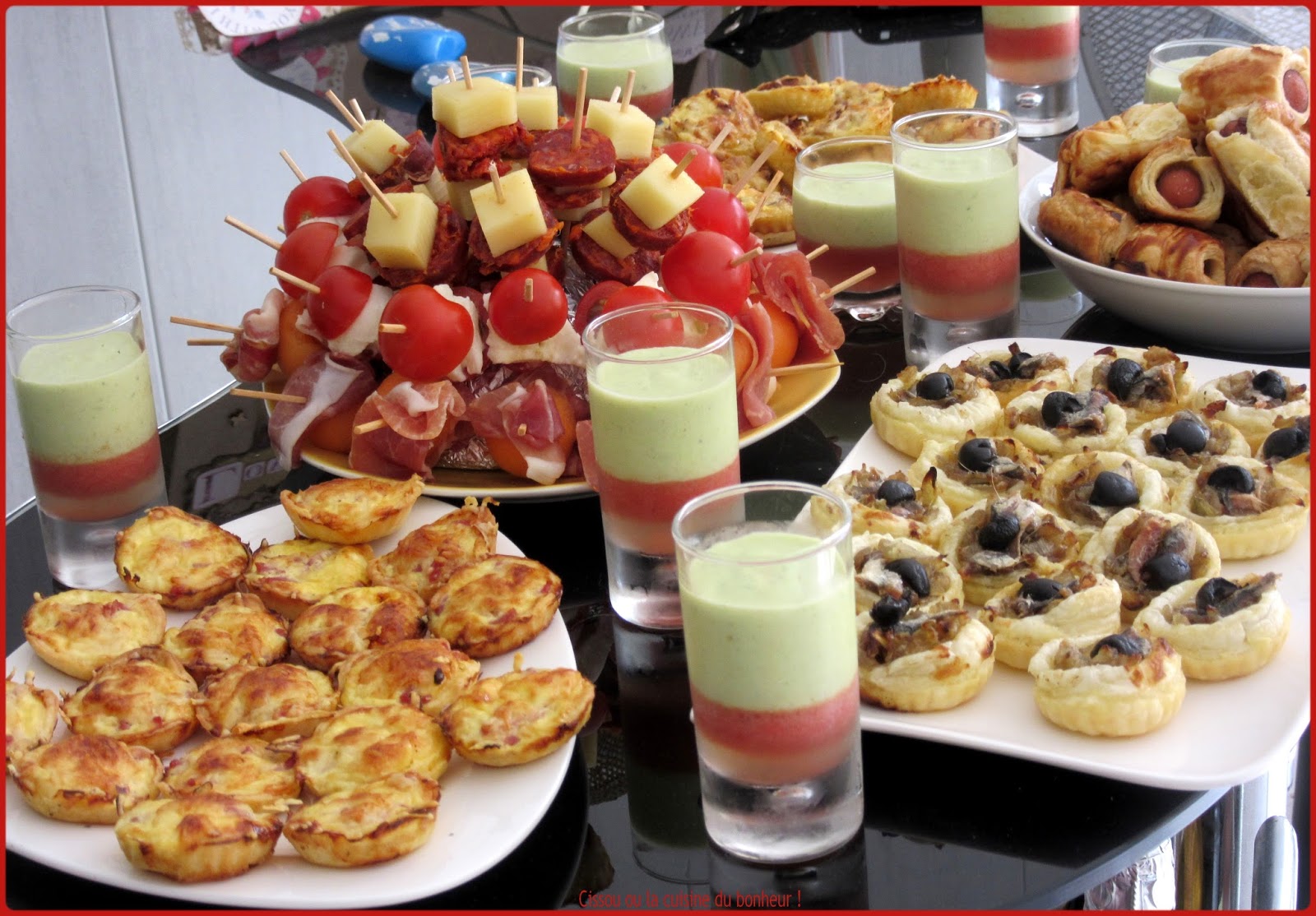 Cissou ou la cuisine du bonheur!: Buffet apéritif
