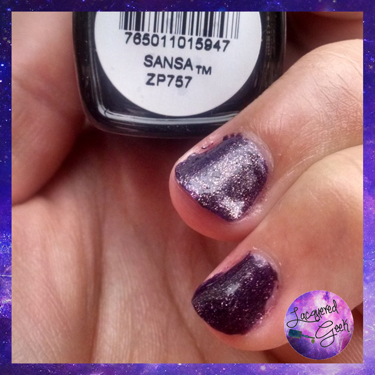 Lacquered Geek: Zoya Sansa & Yuna