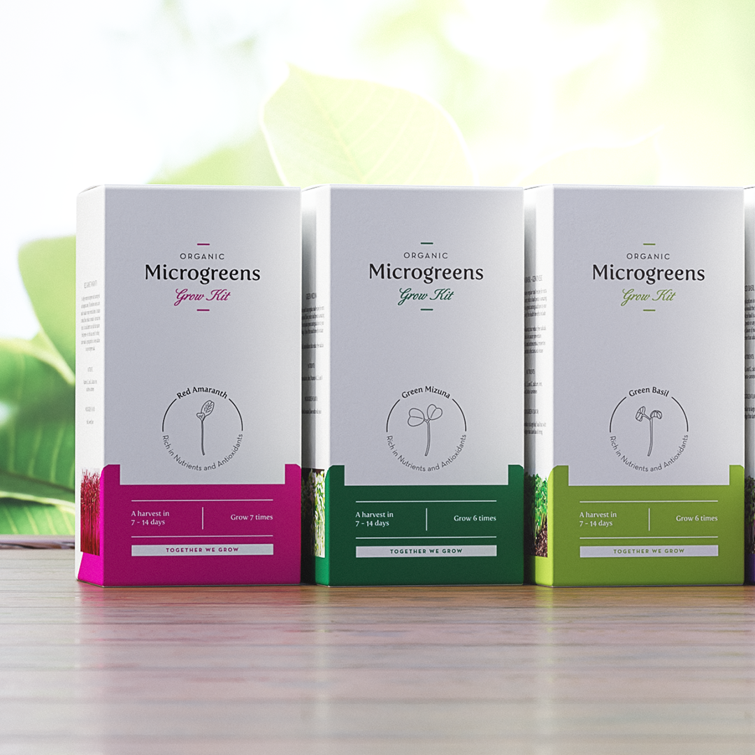 Organic Microgreens Grow Kit – Packaging Of The World