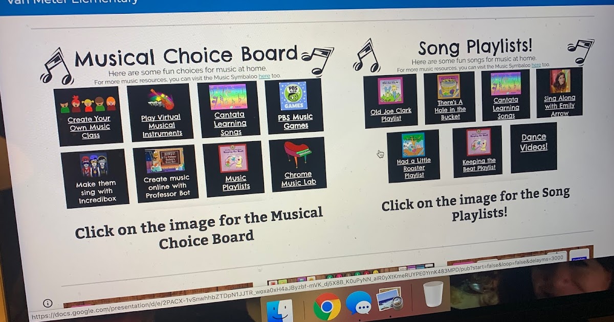 The Library Voice: Creating & Publishing Choice Boards With Google Slides