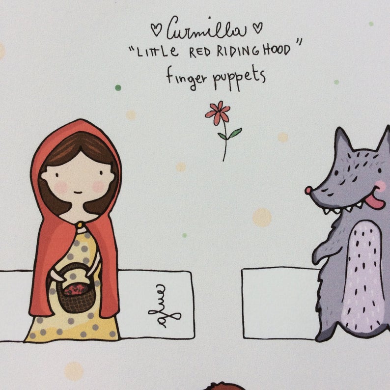 Educativa-mente: Caperucita roja con títeres