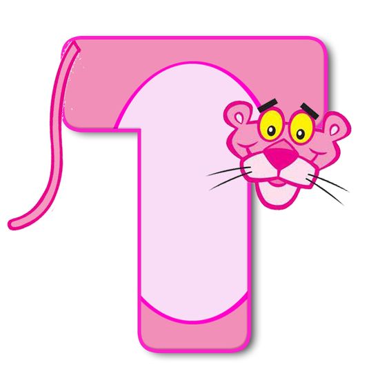 Escuela infantil castillo de Blanca: LETRAS PANTERA ROSA