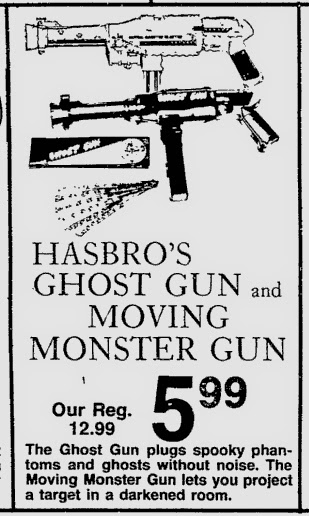 The Haunted Closet: Hasbro Ghost Gun Target Book (1974)