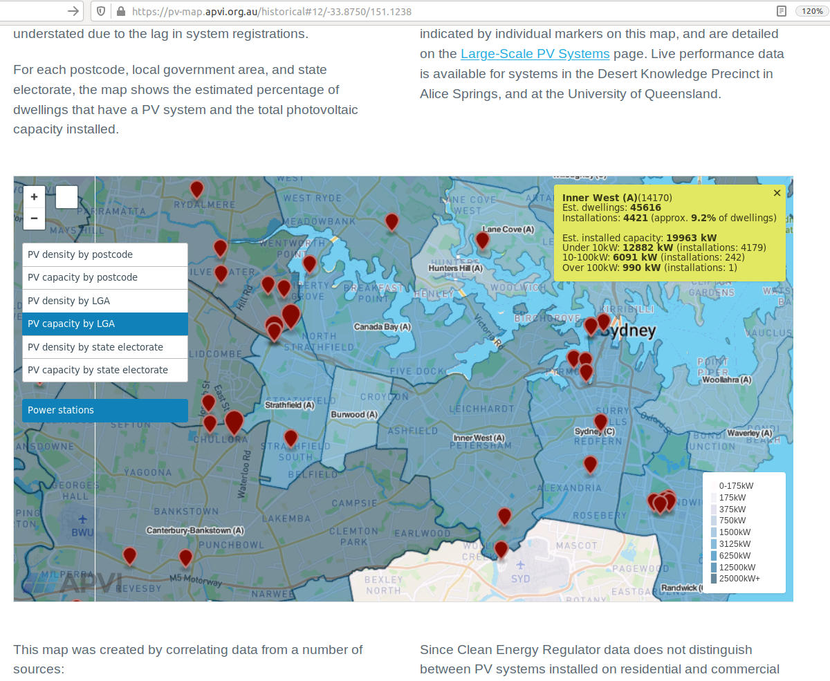 Perambuler: Climate Change and Renewables at the Inner West Council