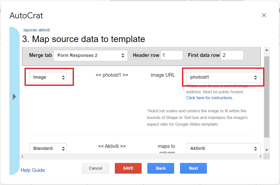 Menghasilkan laporan bergambar menggunakan Google Form dan AutoCrat ...