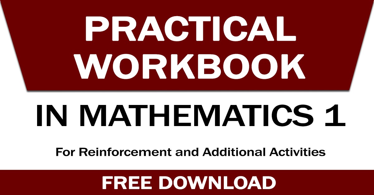 GRADE 1 Practical Workbook in Math: Free Download - DepEd Click