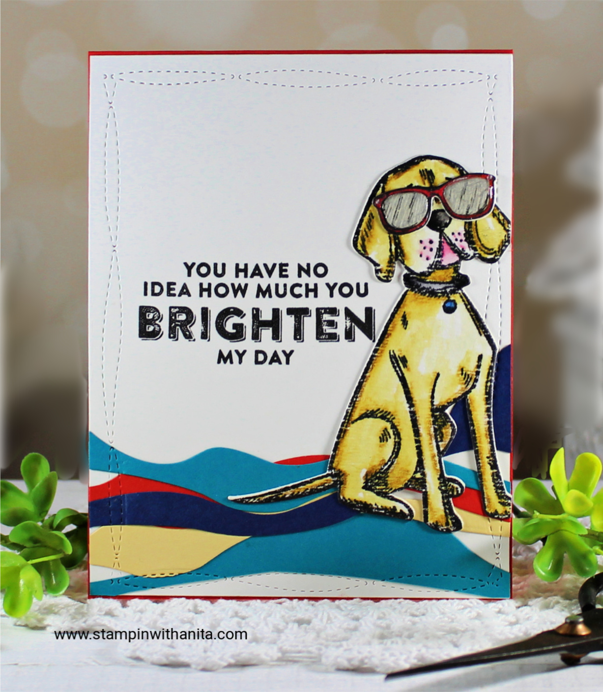Card Concept 138c Dog Days of Summer - Stampin with Anita