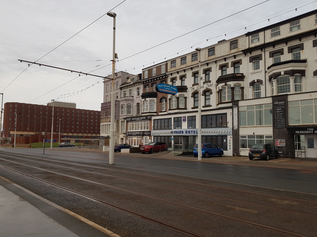 The Ham and Egger Files: A Coronation Street film location. In Blackpool