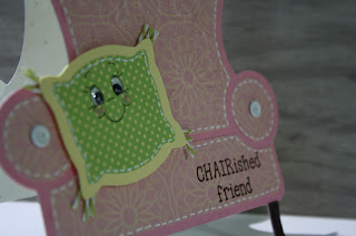 redheaded crafter: CHAIRished Friend Card