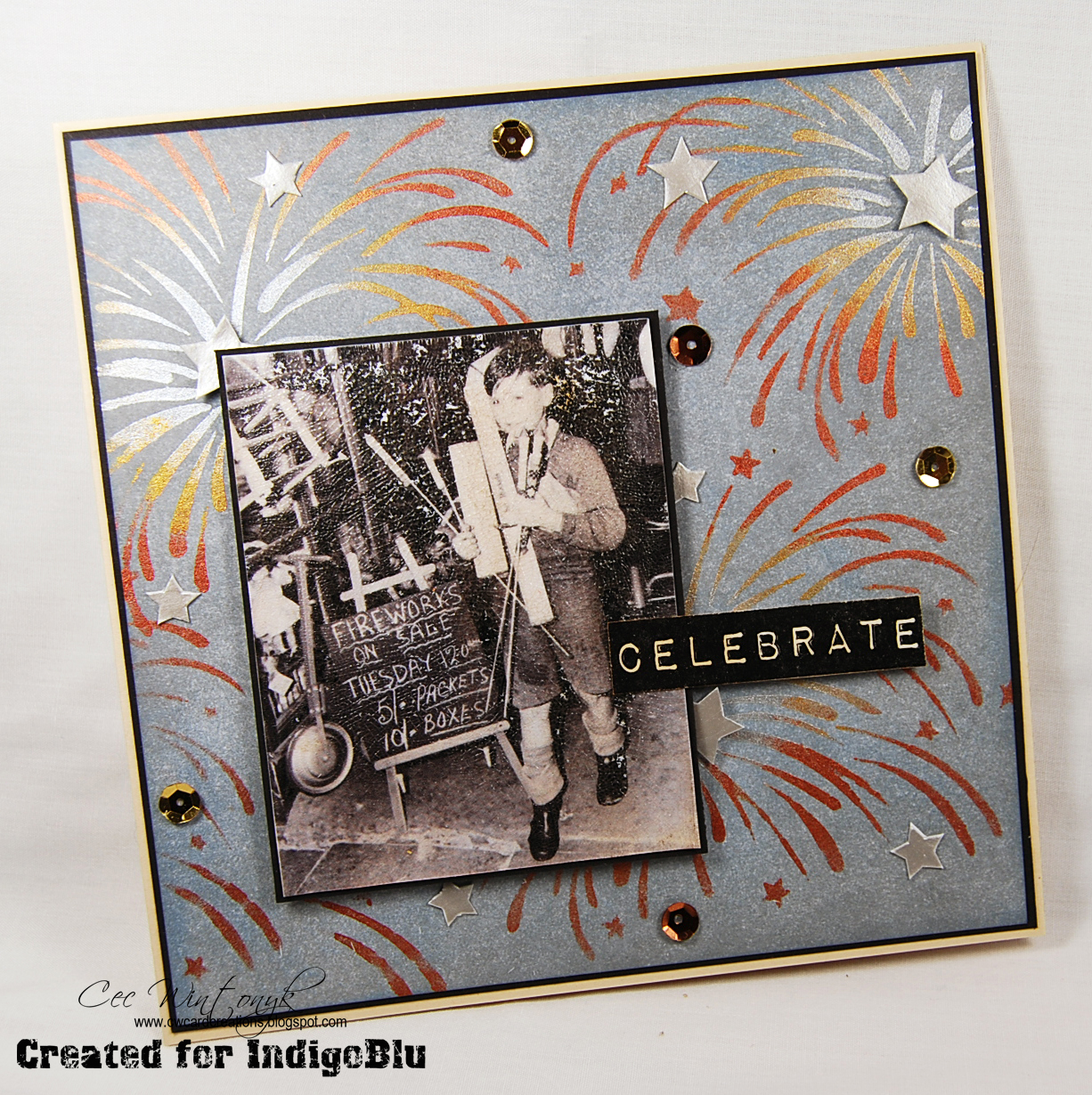 CW Card Creations: Fireworks