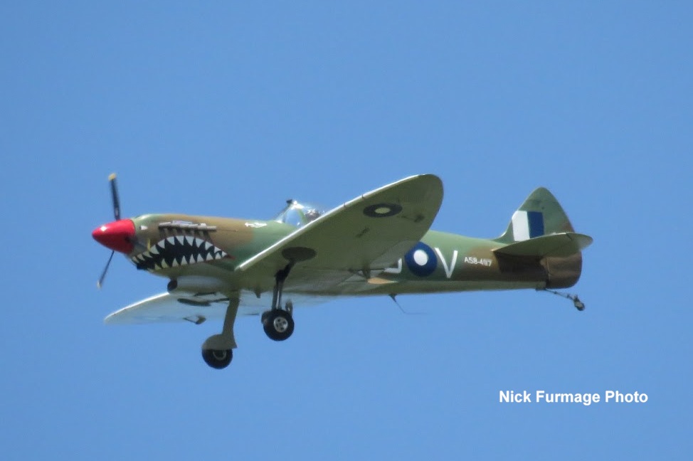 NZ Civil Aircraft: Mk 25 Spitfire Flying Again at Stratford