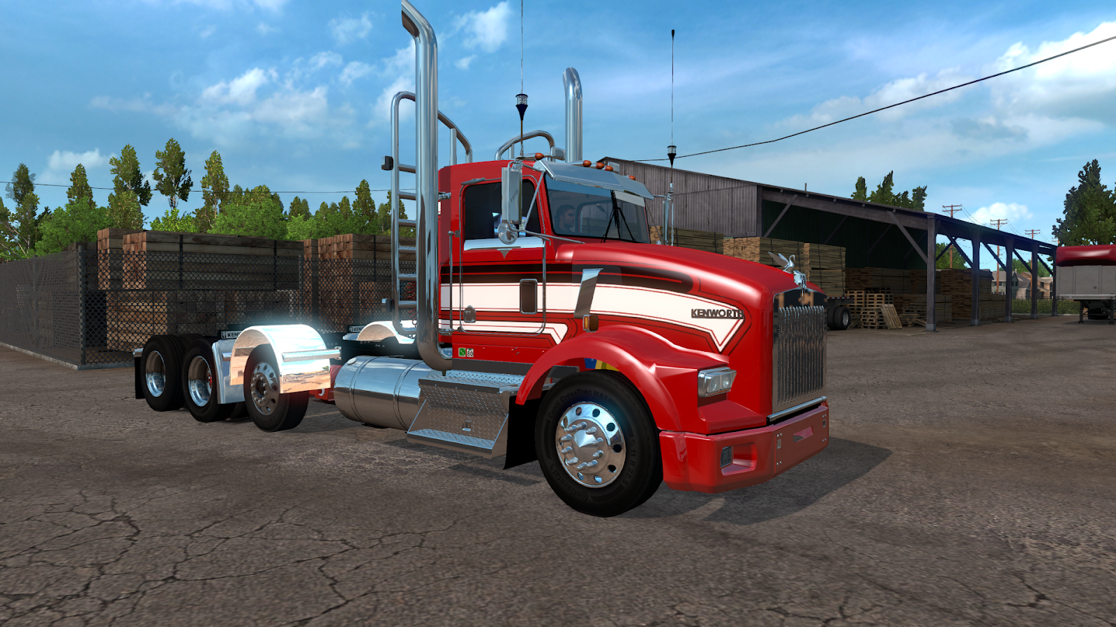 Cerritos mods 18wos ATS Mexico: KENWORTH T800 OLD SCHOOL