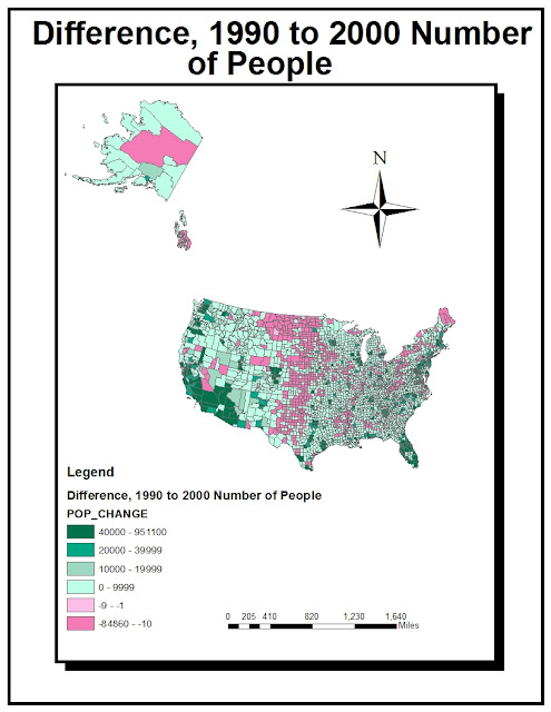 Geography 7(Introduction to Geographic Information Sytems): Census Map ...