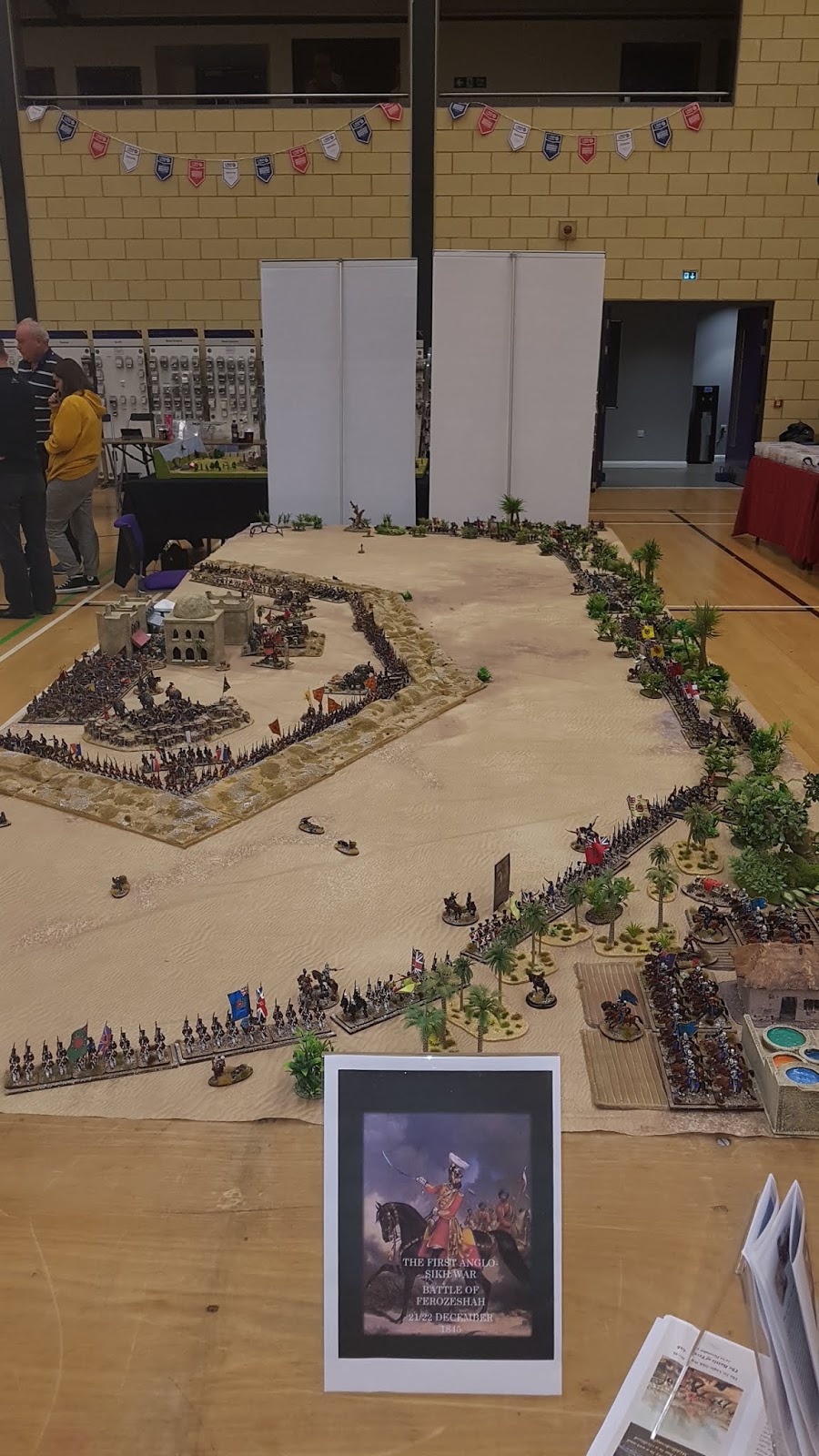 Carryings On Up The Dale : Battleground Set Up.