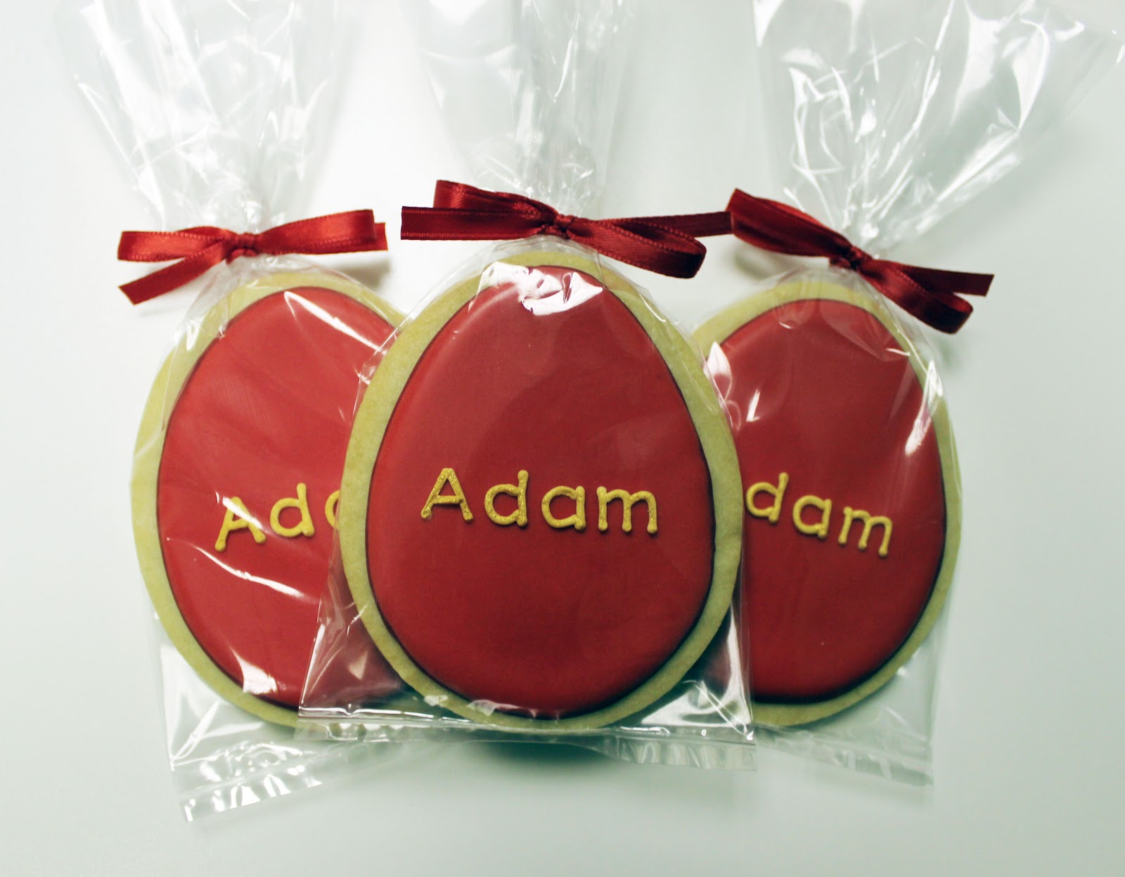Sugar Mama Cookies: Red Egg Cookies, Logo Cookies & Baby Shower Cookies!