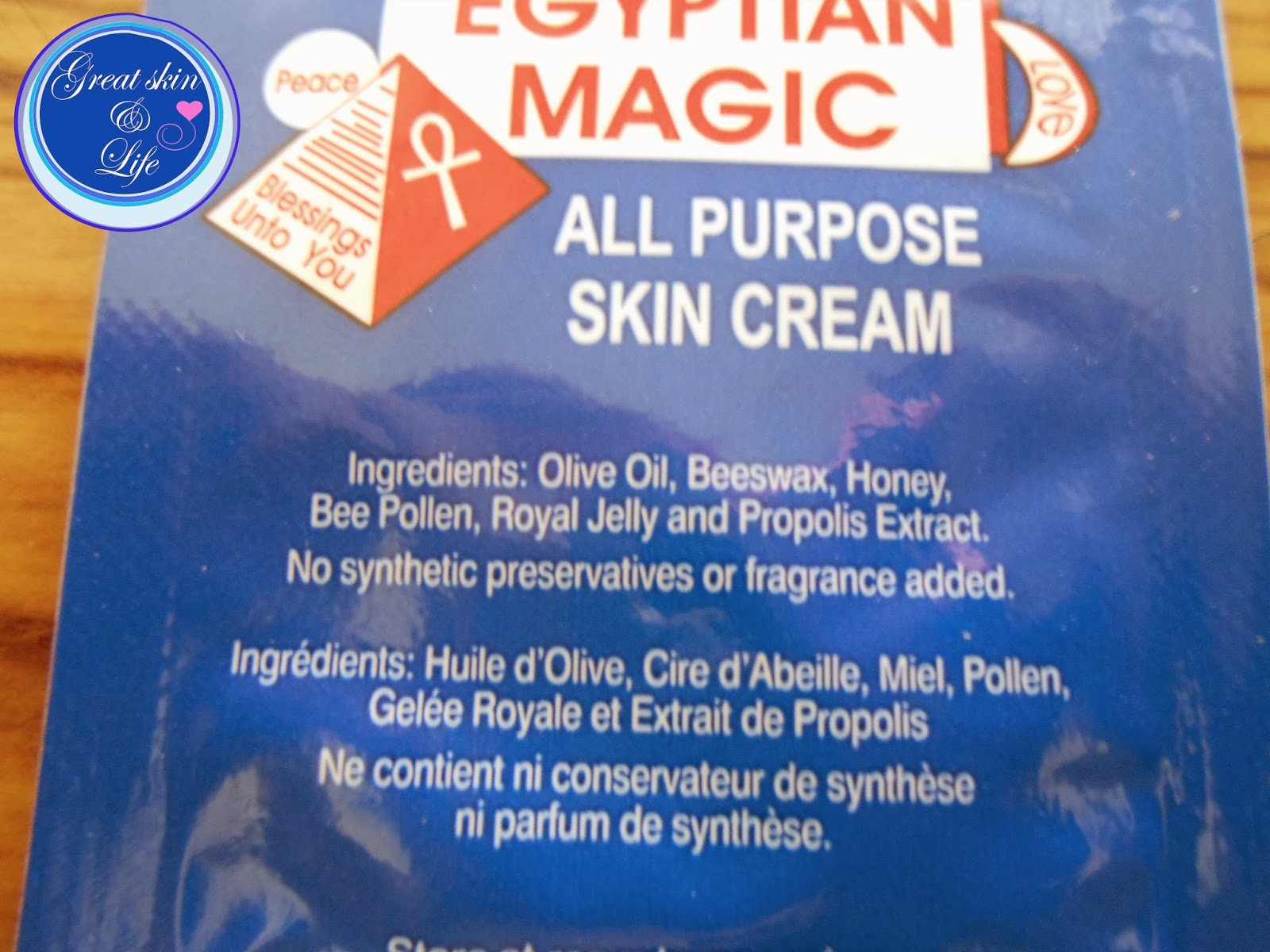 GREAT SKINandLIFE: REVIEW ON EGYPTIAN MAGIC ALL PURPOSE SKIN CREAM