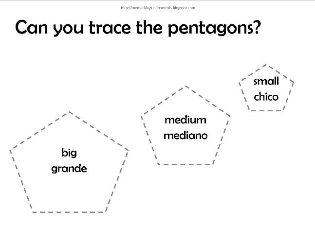 Memorizing the Moments: Shapes - Pentagon Week