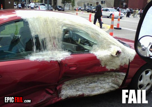 Funny Outrageous Pictures & Videos: Cars total fail