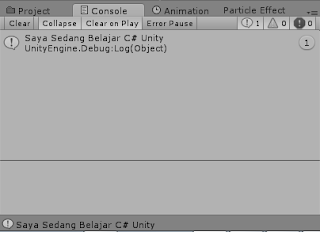 Unity C# Tutorial Indonesia : Basic 2 - Membuat C# Script di Unity - Unity C# Tutorial Indonesia