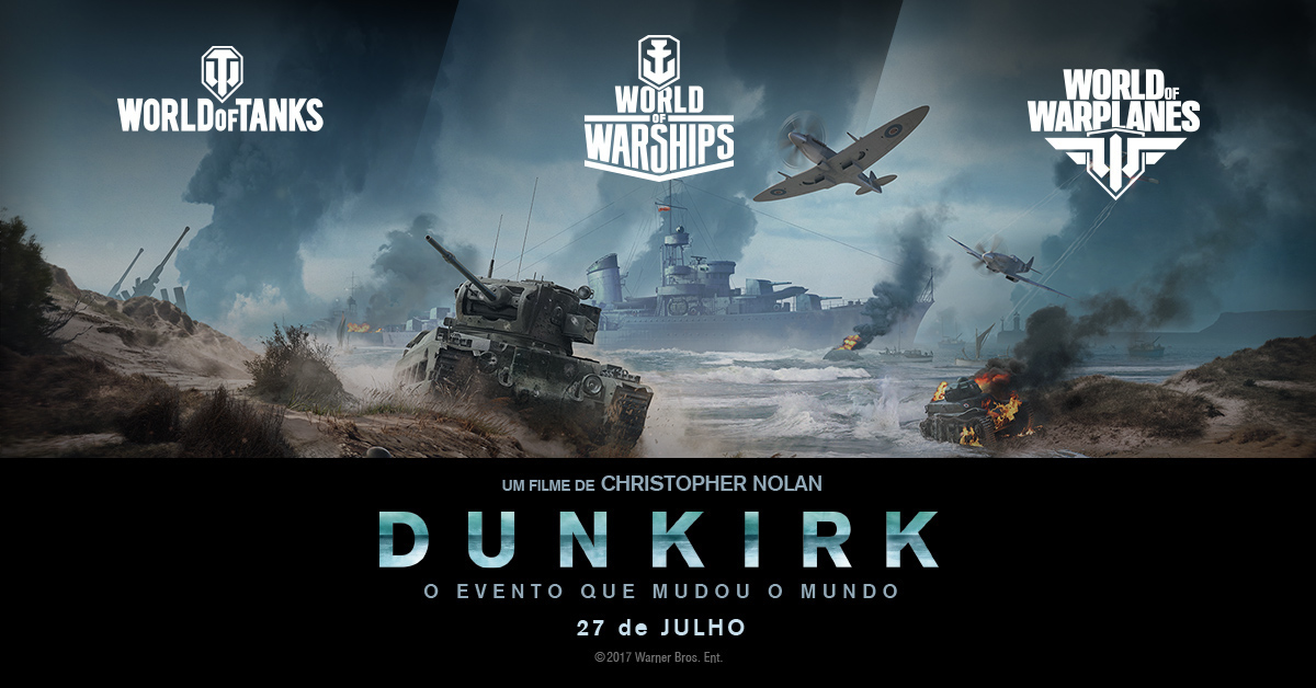 Wargaming lança conteúdos inspirados no filme Dunkirk - GameBlast