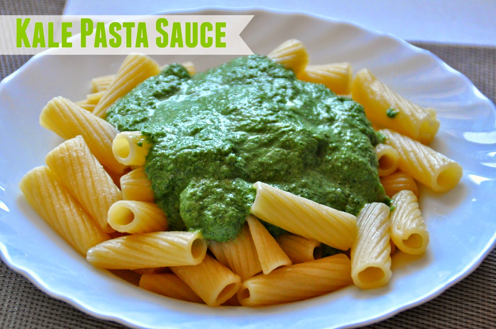 Kale Pasta Sauce Recipe | Pure Power Panda