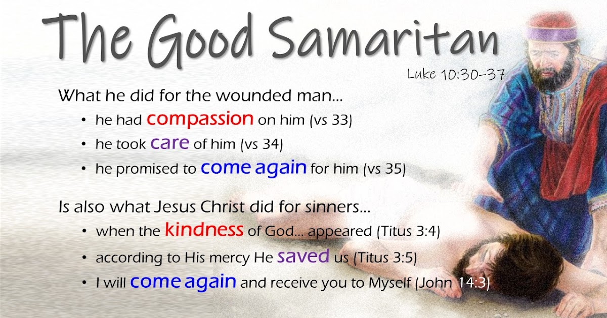 The Good Samaritan