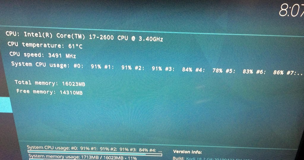 Our media encoding process