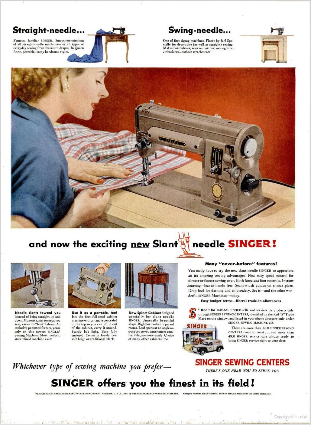 Vintage Sewing Machine Ads at Jason Davies blog