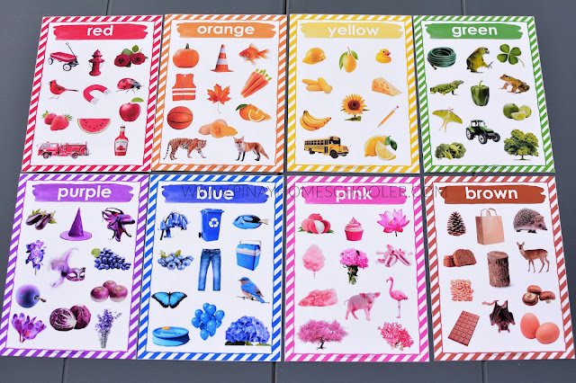 Montessori Inspired Color Printable Materials | The Pinay Homeschooler