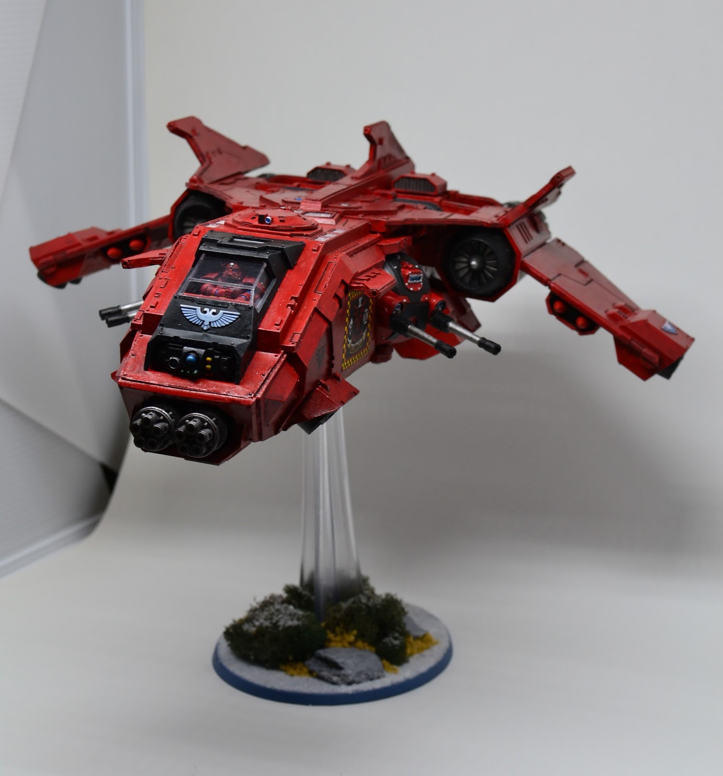 Sepulchre of Heroes: Showcase: Blood Angels Fire Raptor (with Freehand ...