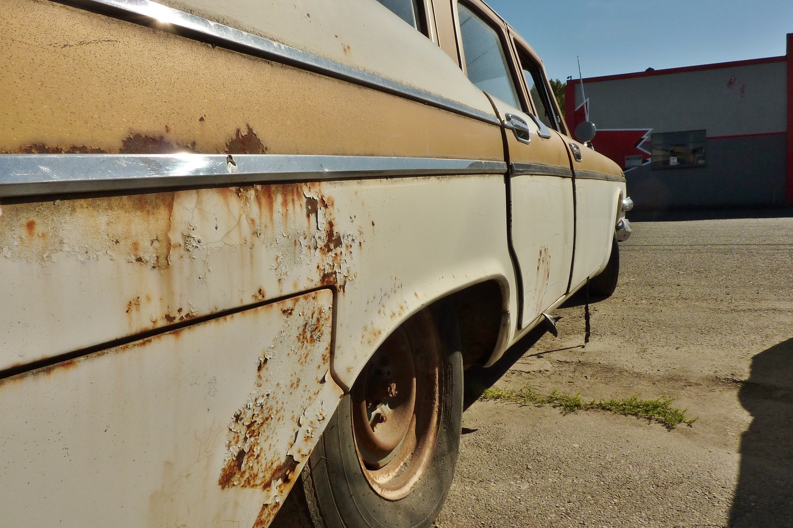 Seattle's Parked Cars: 1957 Dodge Sierra Spectator Wagon