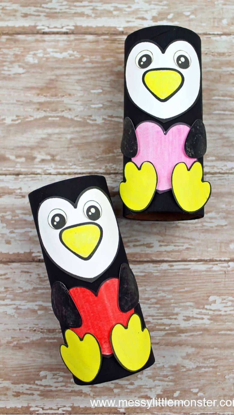 Adorable Penguin Crafts for Kids - Messy Little Monster