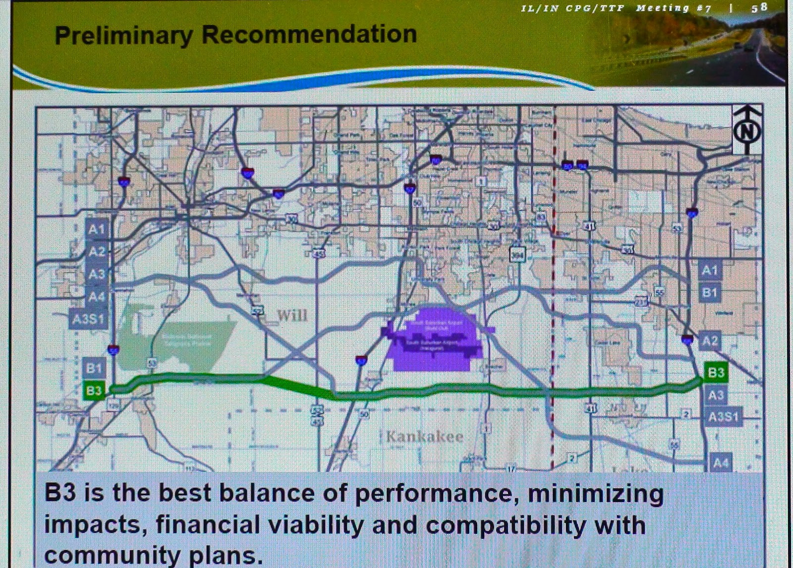 Will County News: Illiana Corridor Releases Preferred Route, Between ...