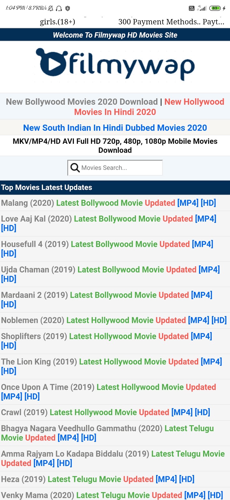 free hd movies direct download websites link